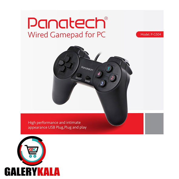قیمت و خرید دسته بازی تک پاناتک مدل G504 - گالری کالافروشگاه اینترنتی گالری کالا